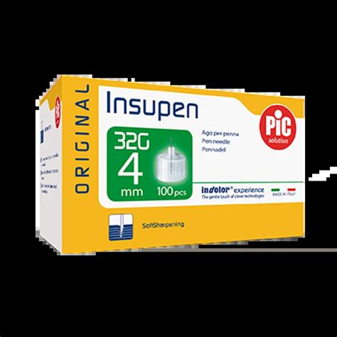 Insupen 0,23 X 4 mm 32G penkanyle