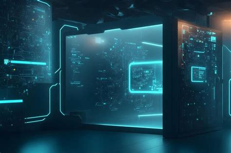 Premium Ai Image A Photorealistic Scenario In Which Aidriven Cybersecurity Algorithms Detect