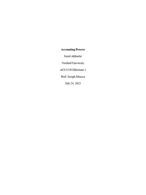 Acc 3250 Milestone 1 Pdf Audit Inventory