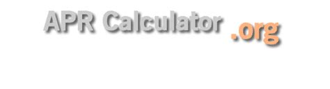 APR Calculator Calculate APR