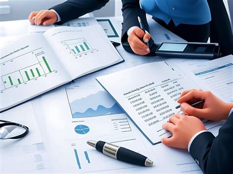 Premium Ai Image Business Analyzing Strategy And Planning