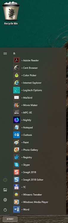 Add Or Remove Items For All Apps In Start Menu In Windows 10 Page 13