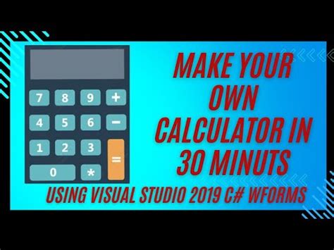 How To Make WPF C Basic Calculator I Introduction To Text Box Lables And Button Events II