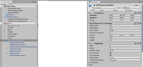 Unity Game Engine Why The Player Is Falling Down Through Everything
