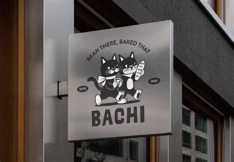 디어디자인 브랜딩 로고디자인 패키지디자인 On Instagram Dear Design Visual Identity Design Cafe Bachi 바치의