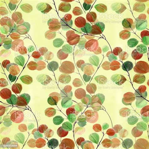 매끄러운 패턴 수채화 배경에 단풍 매끄러운 패턴 추상 장식 구성 인쇄된 자료 표지판 품목 웹사이트 지도 포스터 엽서 포장을 사용하십시오 0명에 대한 스톡 벡터 아트 및 기타