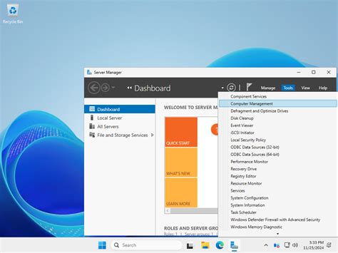 Windows Server 2025 Initial Settings Add Local User Server World