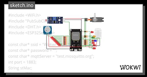 Mqtt Esp Test Ino Copy Wokwi ESP STM Arduino Simulator