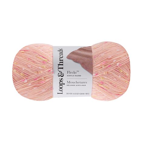 Flecks Yarn By Loops And Threads Yarn For Knitting Crochet Weaving