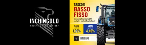Promo Tasso Basso Fisso Valida Sui Mezzi New Holland Approfitta