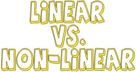 Linear Vs Non Linear Thinking Quiz Design Talk