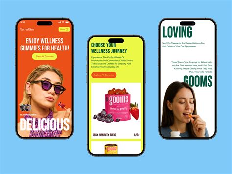 Food Supplement Ecommerce Mobile Responsive By Focotik Ui Ux For