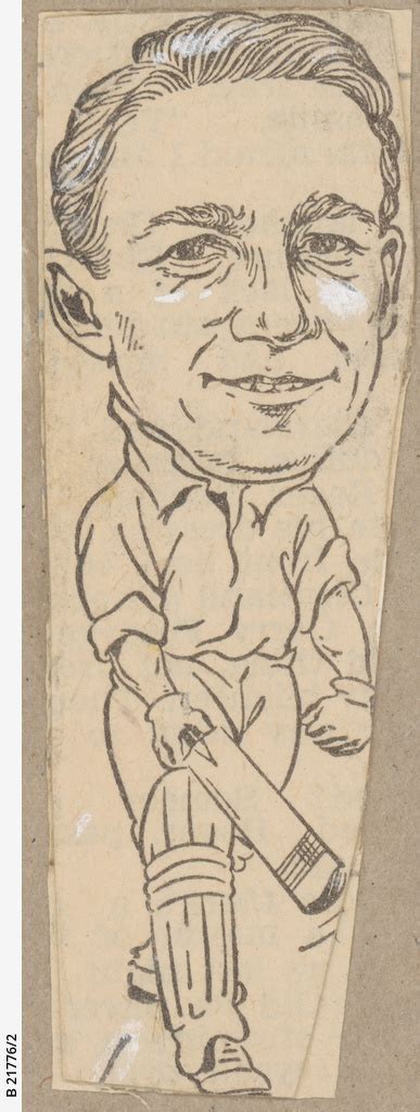 Caricatures Of Sir Donald Bradman • Artwork • State Library Of South Australia
