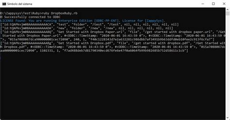 How To Connect Dropbox With Ruby Using Odbc Api Driver Zappysys