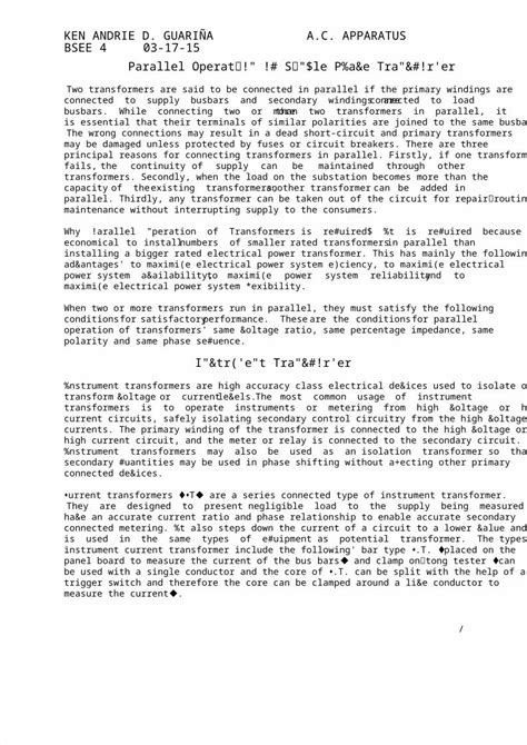 docx parallel operation of single phase transformer dokumen tips