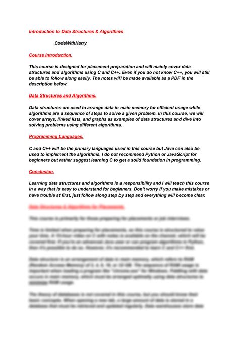 Solution Introduction To Data Structures Algorithms Studypool