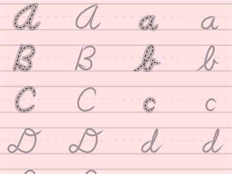 Cursive Letters Practice Letter Format For Adults Writing Db Excel Com