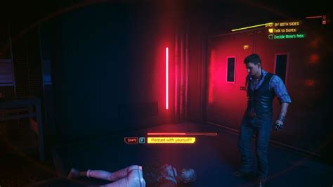 Cyberpunk Phantom Liberty Shot By Both Sides Walkthrough