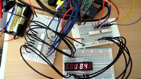 Raspberry Pi 7segment Clock Youtube