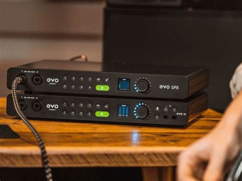 Audient debuts a new 8-channel microphone preamp, the EVO SP8