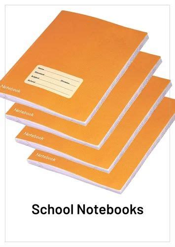 Glue Bound Laminated Paper Cover School Exercise Notebook At ₹ 12 Piece In Jalandhar