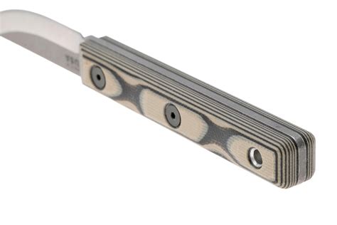 Tops Knives Wood Nymph Wdnp 01 Stonewashed 1095 Black Tan Micarta