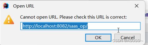 Idea 启动tomcat后总是弹出框显示cannot Open Urlplease Check This Url Is Correct