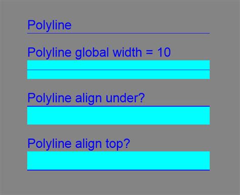 How To Align Polyline Width Area BricsCAD Forum