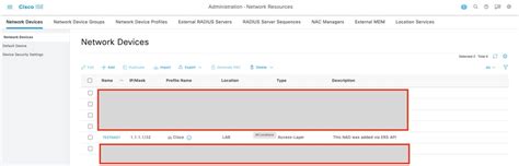 Create Ise Network Devices Using Ers Api Cisco