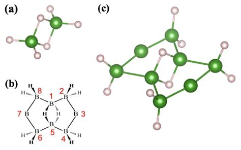 Molecules Of Hydrogenated Boron Compounds A Atomic Structure Of
