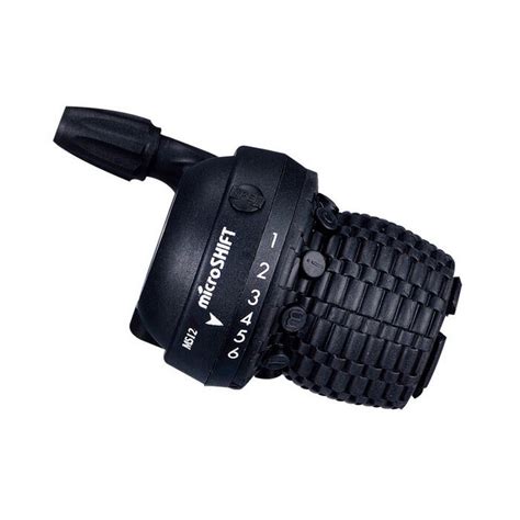 Шифтер правый microSHIFT Twist type, 6 ск. MS12-6R - купить в ОМА