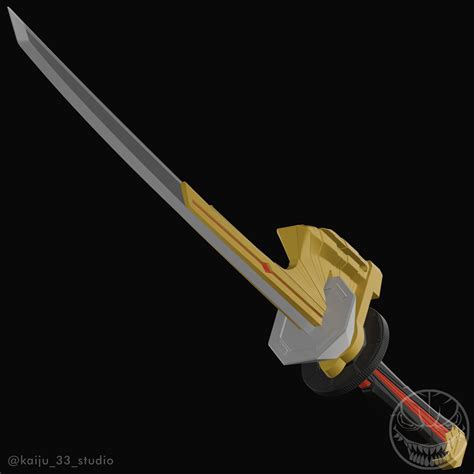 🗡️ Spin Sword Power Rangers Samurai Cosplay Miniature・ Stl File For