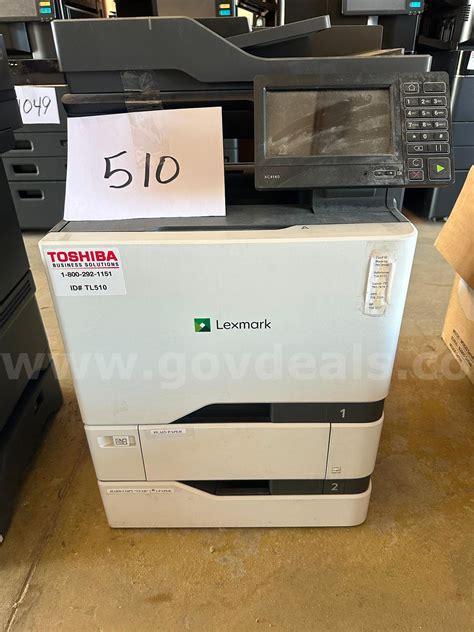 Used Lexmark Xc4140 Printer Govdeals