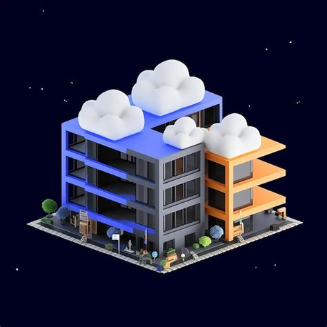 Premium Ai Image Hyper Detailed Duplex Building Design Generative Ai