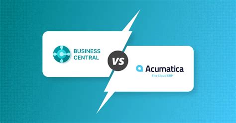 D Business Central Vs Acumatica ERP Comparison