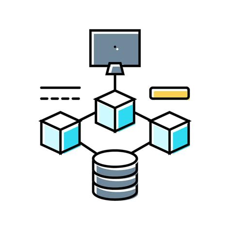 Microservices Software Color Icon Vector Illustration Vector Art At Vecteezy