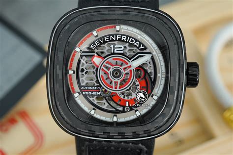 Đồng Hồ Sevenfriday Ps3 02 Ruby Carbon Lavish Time