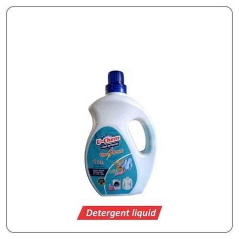 Blue Liquid Laundry Detergent 1 Kg Plastic Bottle Quick Easy Wash