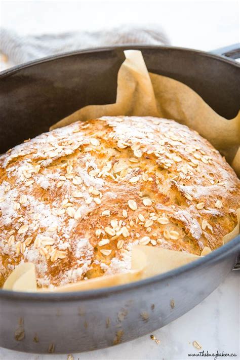 No Knead Honey Oat Artisan Bread Recipe Artisan Bread Recipes