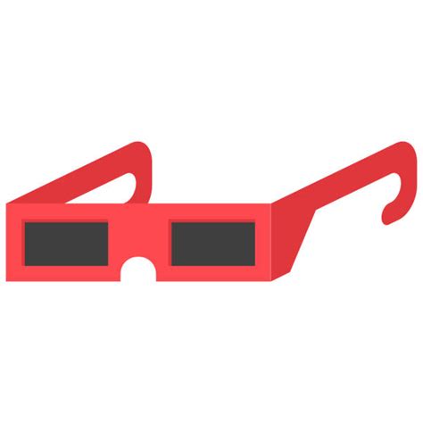 Solar Eclipse Glasses Cartoon Solar Eclipse Sunglasses Stock