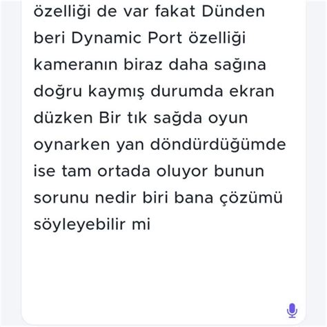 Çözüldü Tecno Mobile Dynamic Port Özelliği Kayma Sorunu Şikayetvar