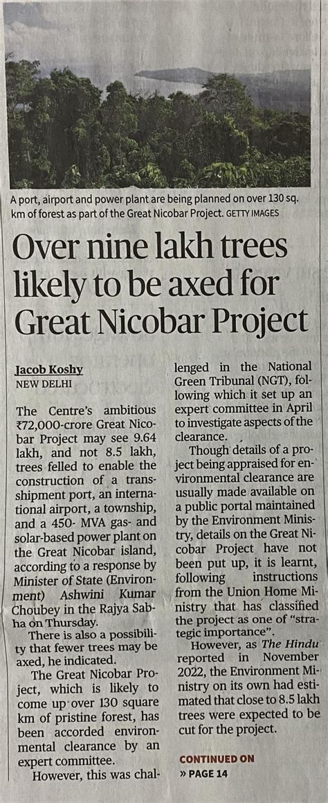 Destroying A Highly Productive Ecosystem For The Sake Of Industrial