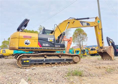 23 Ton Japan Cat 323 Hydraulic Crawler Tracked Mining Excavator Second