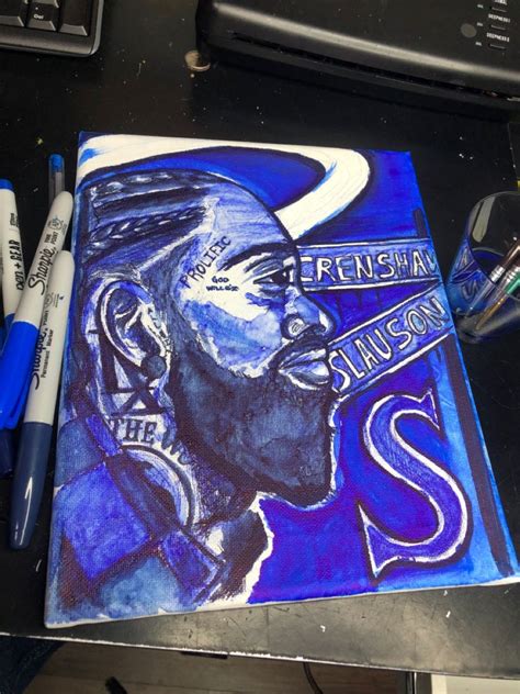 Nipsey Hussle Starry Night Artwork Starry
