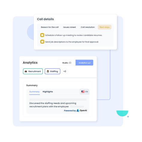 Ai Call Summary Transcript And Details To Get An Overview Of Key Information