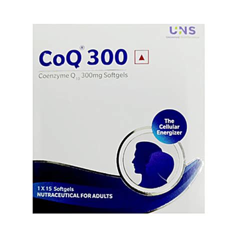 Buy Coq CoQ Coenzyme Q Softgel The Cellular Energizer Online At Best Price Of Rs