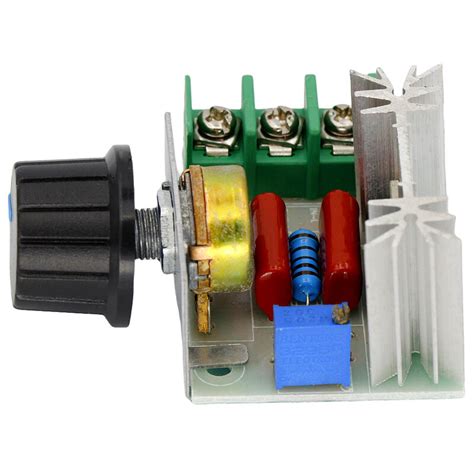 Pmw 모터 속도 제어기 Scr 전압 조정기 디밍 조광기 온도조절기 전자 전압 조정기 모듈 Ac 220v 2000w 25a 활성 구성 요소