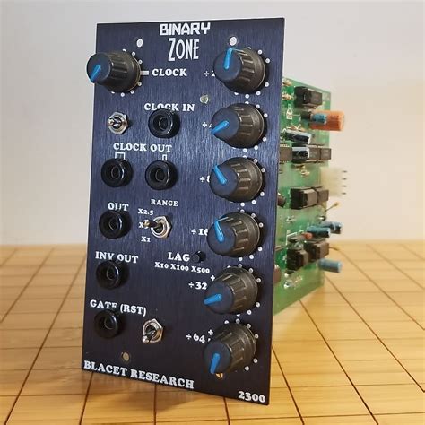 Blacet Binary Zone Sequencer Cv Gate Generator Banana Reverb