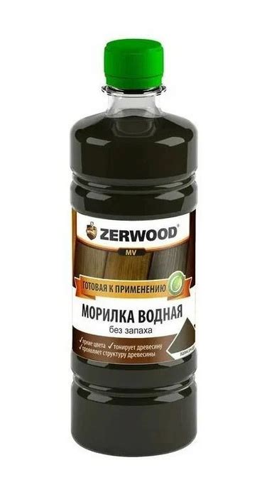 Морилка водная ZERWOOD палисандр 0,5л (И) - купить по низкой цене в ...