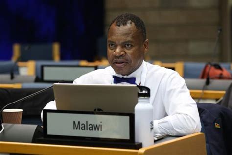 Mapopa Kaunda Malawi Unea52 22feb22 Photo Iisd Earth